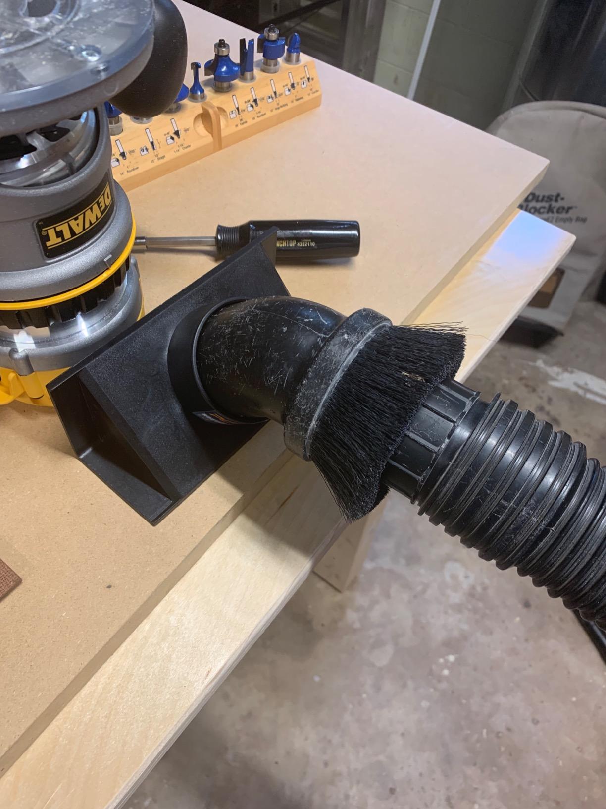 $1/mo - Finance POWERTEC 70152 Router Table Dust Port | 2.5 inch x 6.5 ...