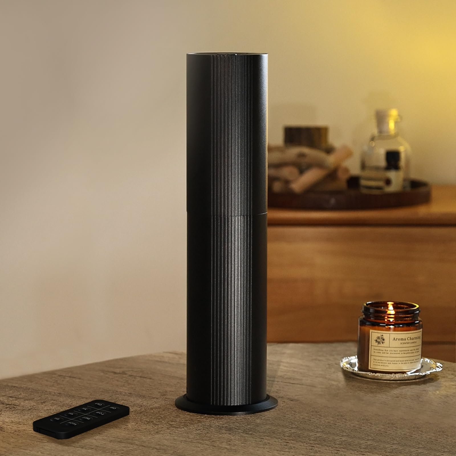 Bluetooth Waterless Diffuser, Essential Oil Diffuser for Home with Cold ...