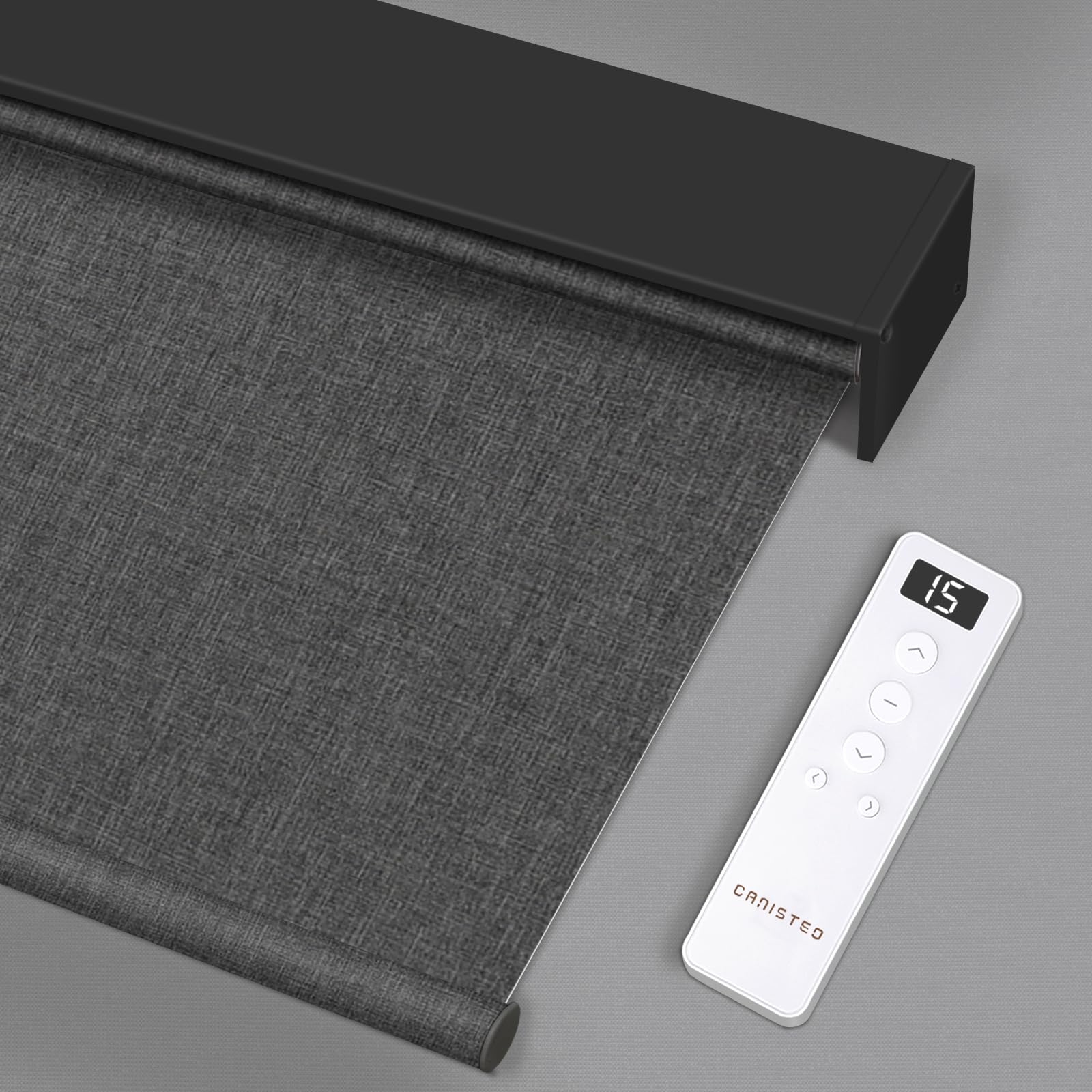 Motorized Blinds Roller Shade with Remote: Canisteo Automatic Smart ...
