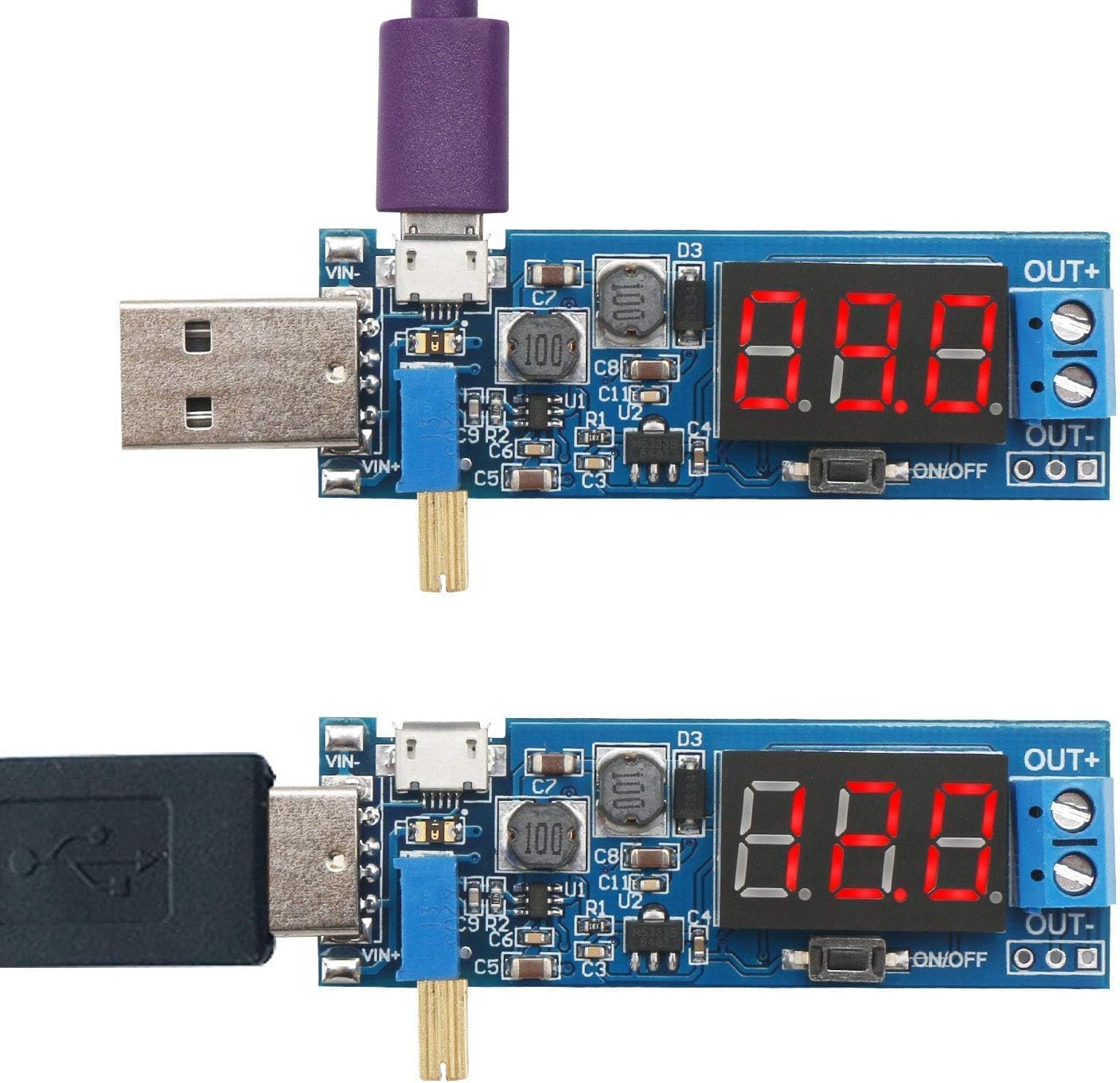 Mua JUTOSU Buck Power Module, USB DC-DC Buck-Boost Converter, Voltage Regulator, Step-up Power ...