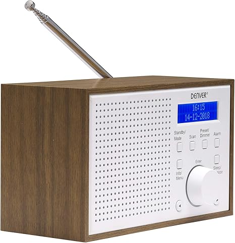Denver DAB-46 DAB/DAB+ Digital & FM Portable Radio with: Amazon.co.uk ...