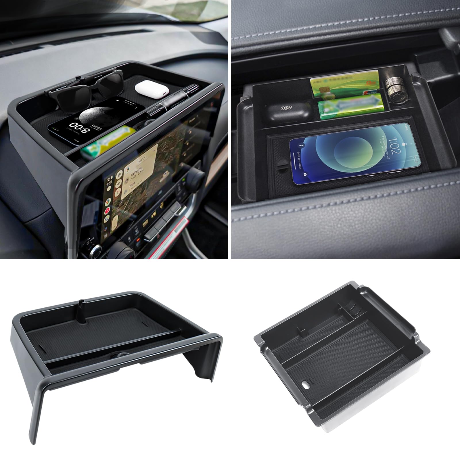 Neepiar Center Console Organizer Compatible with 2024 Grand Highlander ...