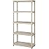 Amazon.com: HDX 36” x 72” 5-Tiered Ventilated Plastic Storage Shelving ...