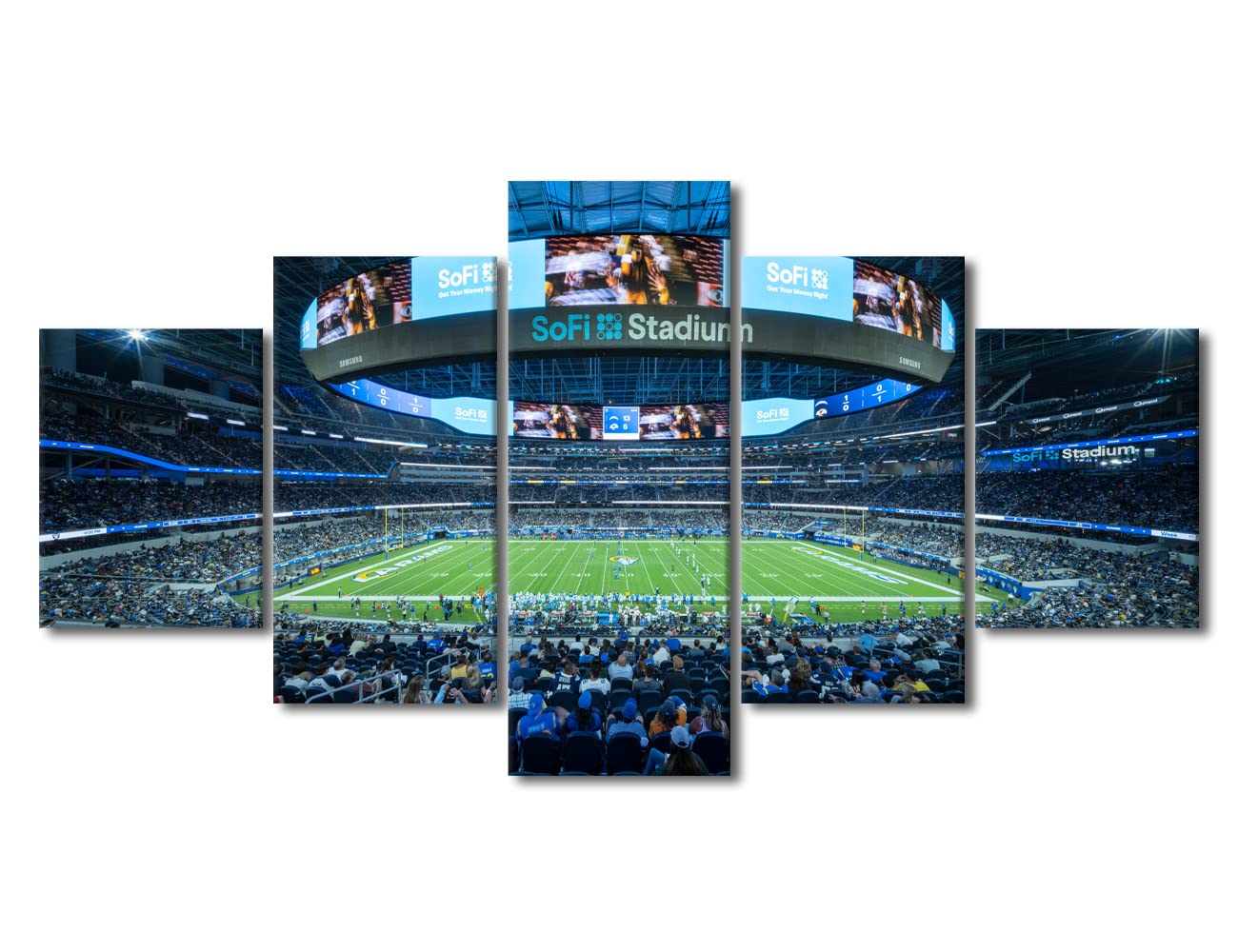 Sports Stadium Pictures for Living Room SoFi Stadium Wall Art Prints on ...