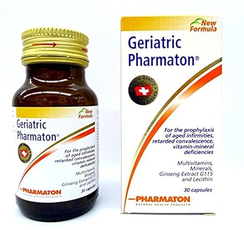 Geriatric Pharmaton Multi Vitamins Mineral Ginseng G115 Prophylaxis Age ...