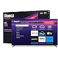 Amazon.com: Roku Smart TV – 65-Inch Pro Series 4K QLED RokuTV with Backlit Roku Voice Remote Pro ...