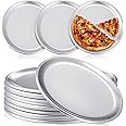 Amazon.com: 12 Pieces Pizza Pan Bulk Restaurant Aluminum Pizza Pan Set ...