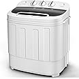 Amazon.com: SUPER DEAL Compact Mini Twin Tub Washing Machine 13lbs ...