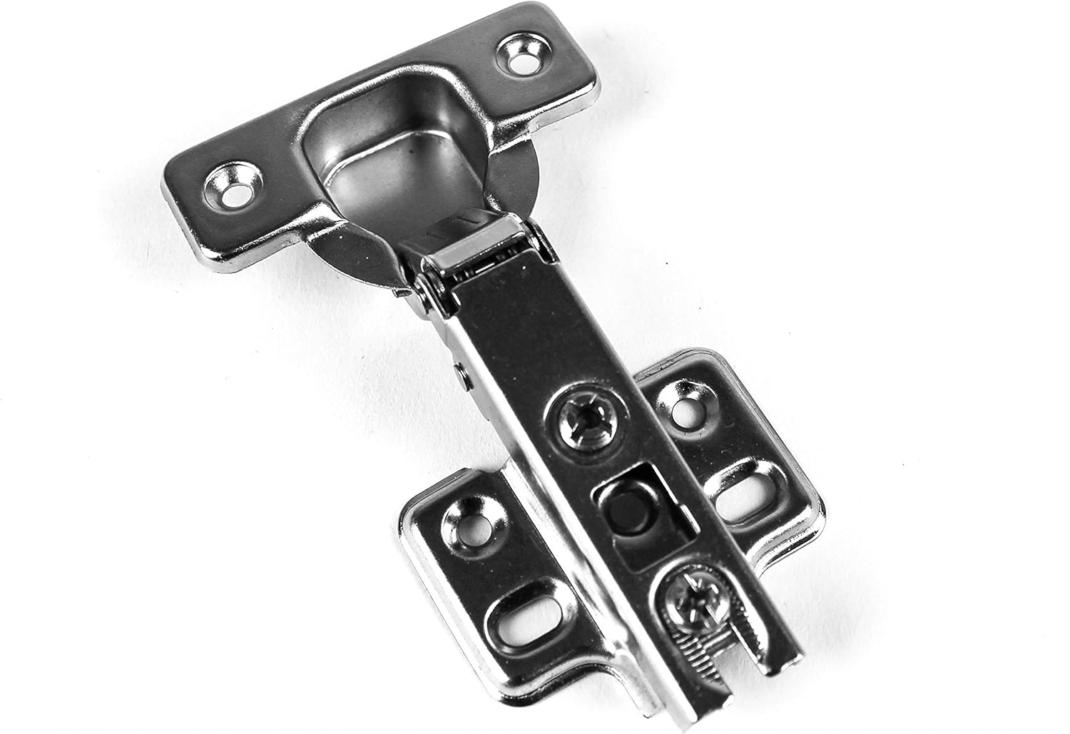 Berta (60 Pieces) Full Overlay Frameless European Hinges, 105 Degree 2 ...