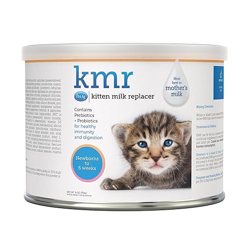 PetAg KMR Kitten Milk Replacer Powder - 6 oz - Powdered Kitten Formula ...