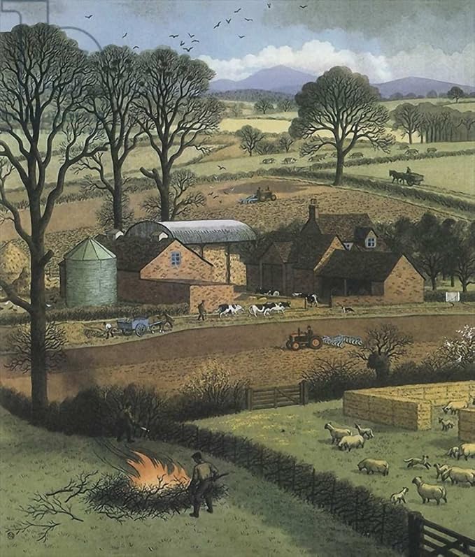 Art Print / Poster: Ronald Lampitt "Farm" - High Quality Picture, Fine ...