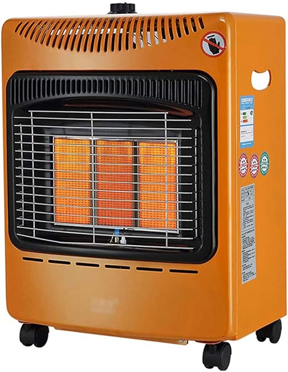 GXFC 4200W Estufa de Gas GLP, con Temporizador, Ruedas Portátil ...