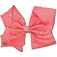 Amazon.com: JoJo Girls Siwa Signature Collection Coral w/Rhinestone Large Hair Bow : Beauty ...