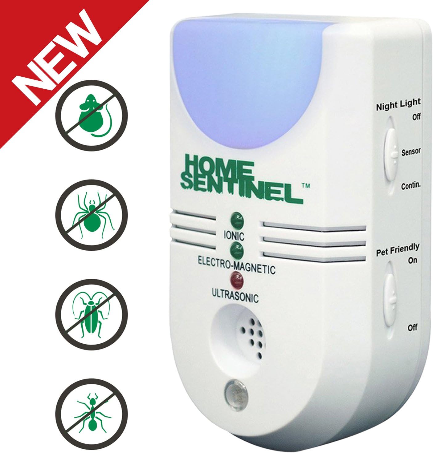 Repelente Ultrasonico Nueva Versión Antiplagas de Amazon contra ...