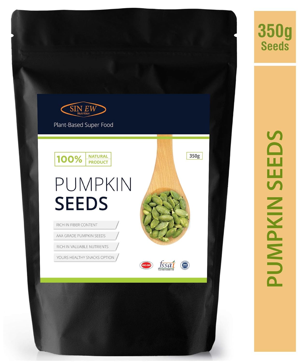 Sinew Nutrition Pumpkin Seeds, 350g: Amazon.in: Grocery & Gourmet Foods