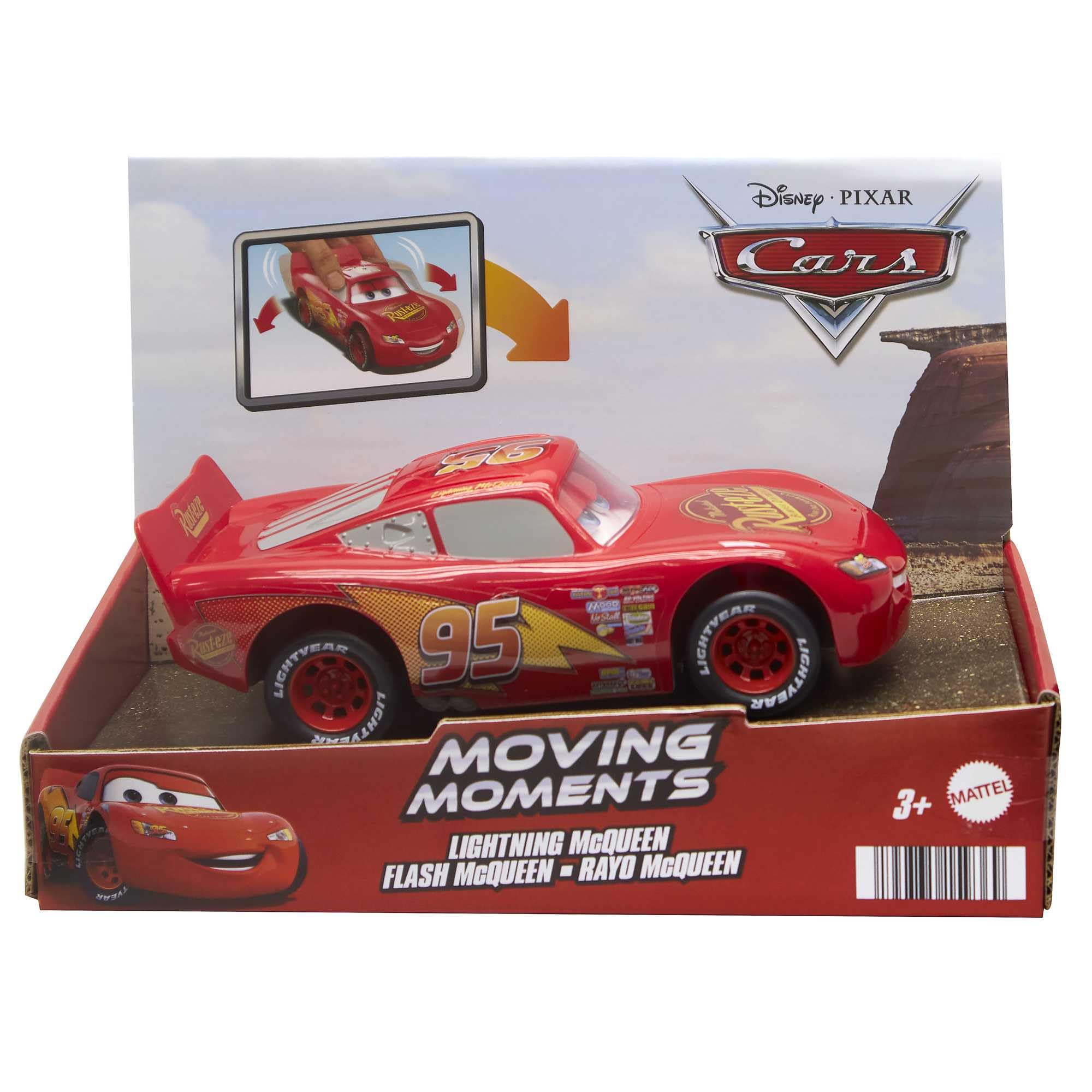 Mua Mattel Disney and Pixar Cars Moving Moments Toy Car with Moving ...