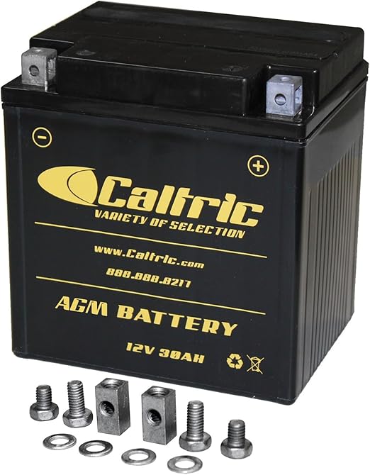 CALTRIC AGM BATTERY Fits POLARIS 4010595 4014609 4011224 4140012 ...
