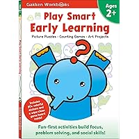 Play Smart Skill Builders Age 3+: Preschool Activity Workbook with Stickers for Toddlers Ages 3 ...