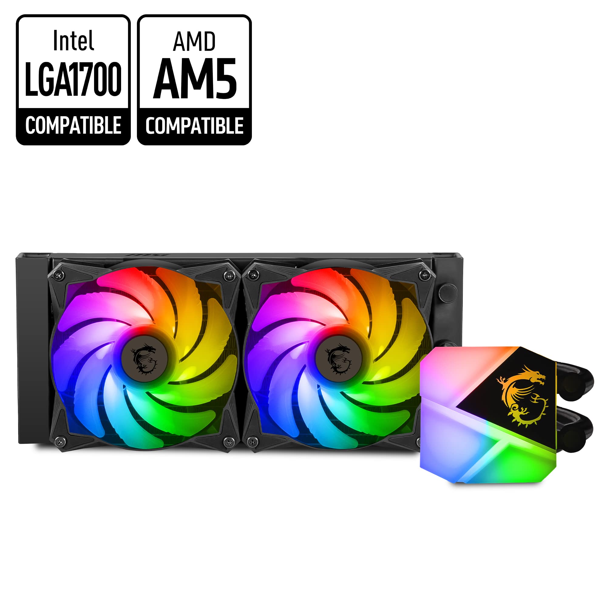 Mua MAG CoreLiquid C240 - AIO ARGB CPU Liquid Cooler - 240mm Radiator ...