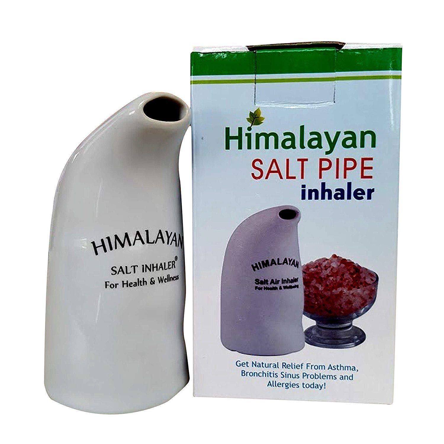 New Salt Inhaler Pipe Himalayan Crystal Salt Pipe Inhaler with 200Grm ...