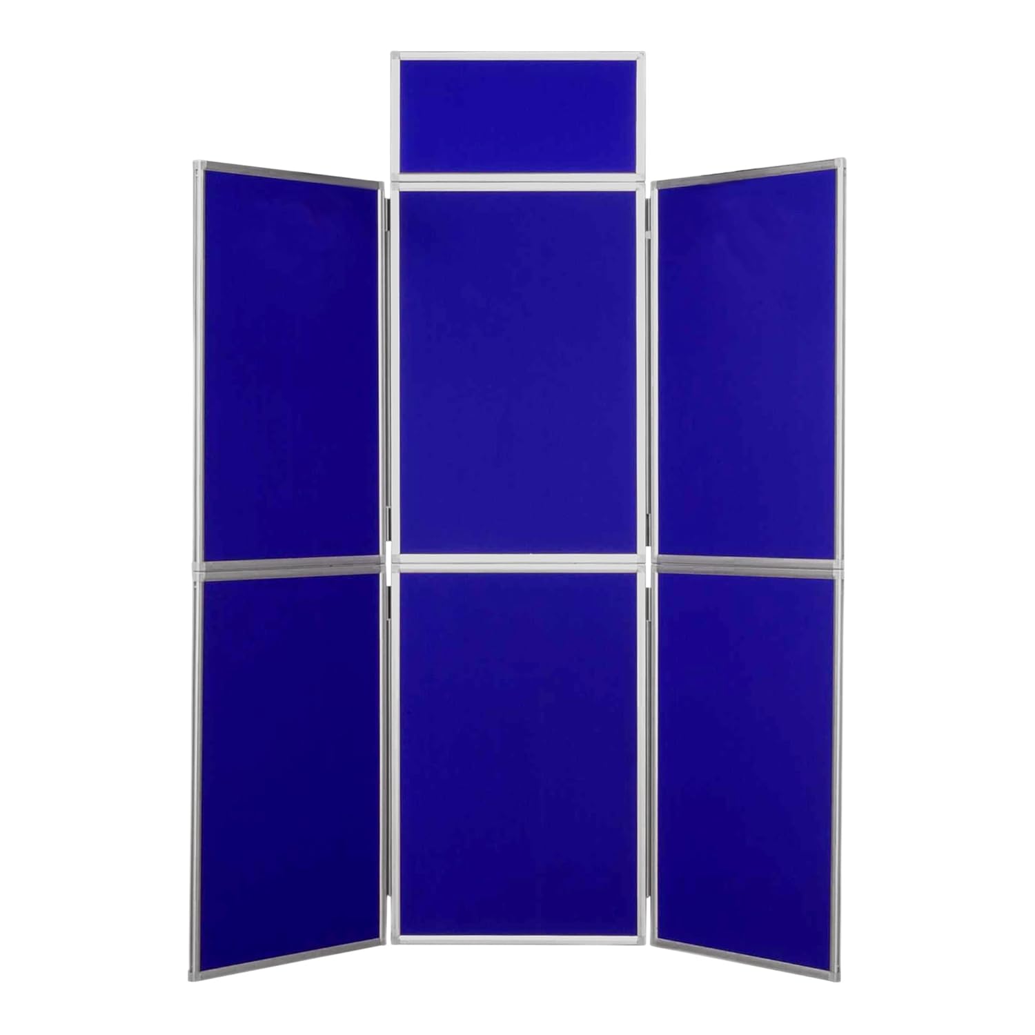 Panelwarehouse 6 Panel Folding Display Board Stand, Aluminium Frame ...