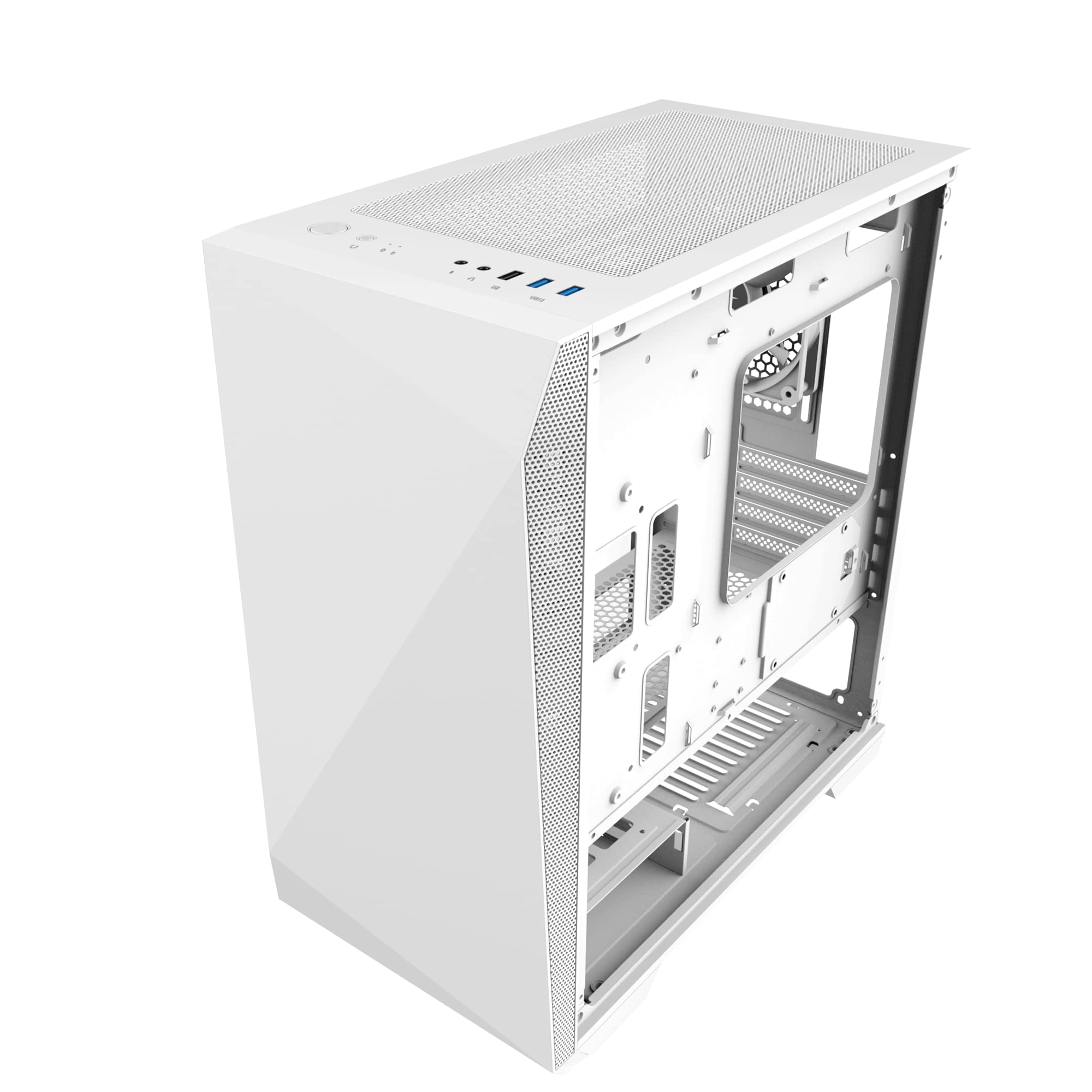 Mua ZALMAN Z1 Iceberg White Mini Tower PC Case, Polygonal Design, White ...