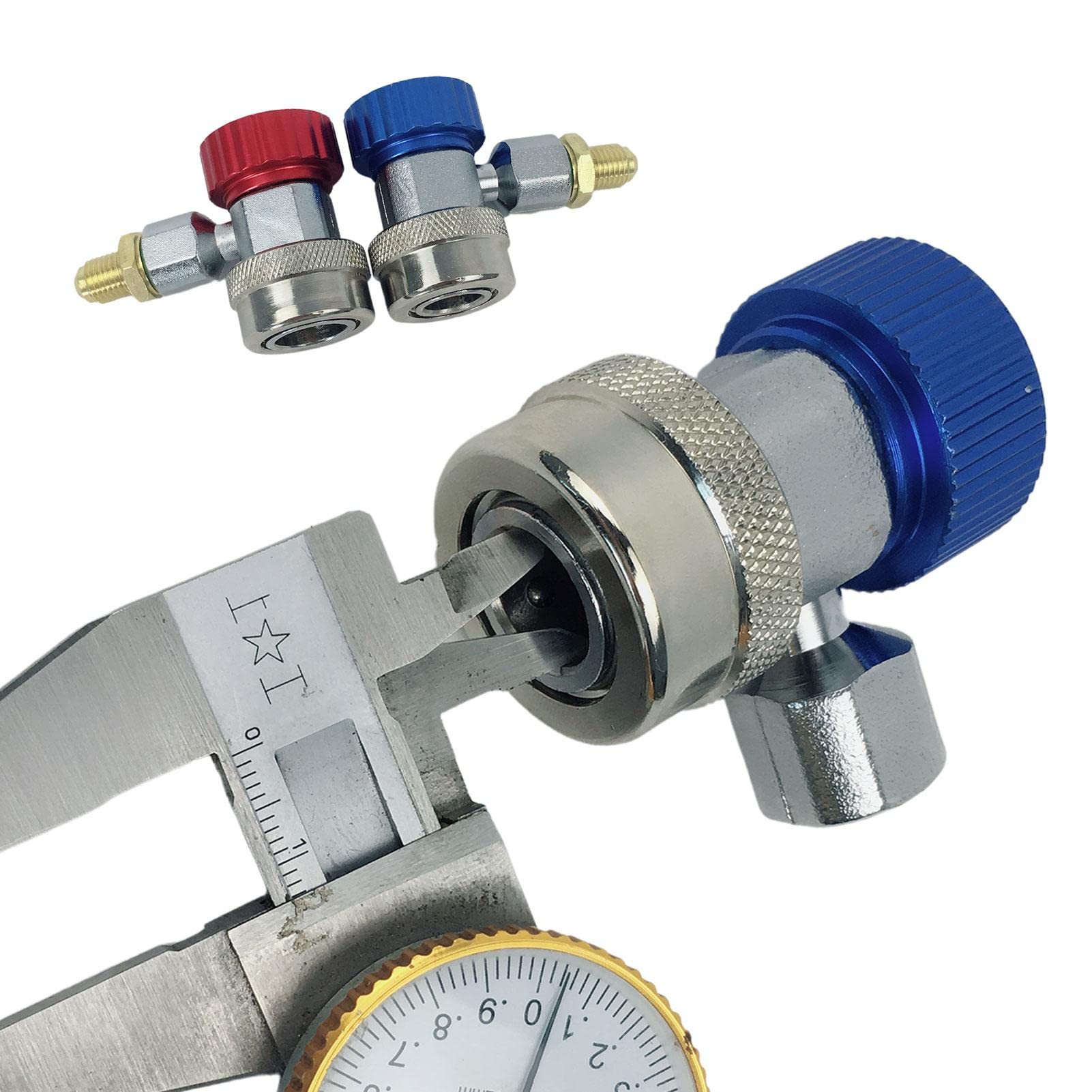 Mua 134a Adapter Fitting - Adjustable Auto A/C Refrigerant R134a Quick ...