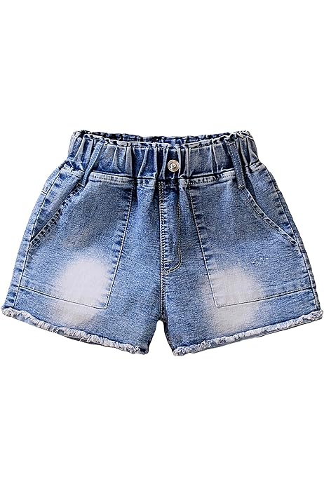 Girls Shorts Size 8-10 Cute Jean Shorts For Teen Girls High Waisted ...