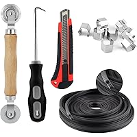 Screen Roller Tool Window Screen Repair Kit 5 in 1 - Screen Spline(40ft ...