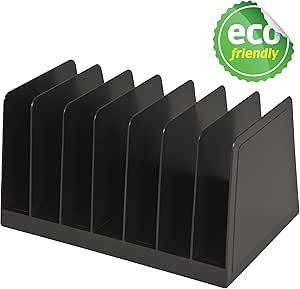 Amazon.com : Desktop File Organizer, 7 Compartments Office File Sorter ...