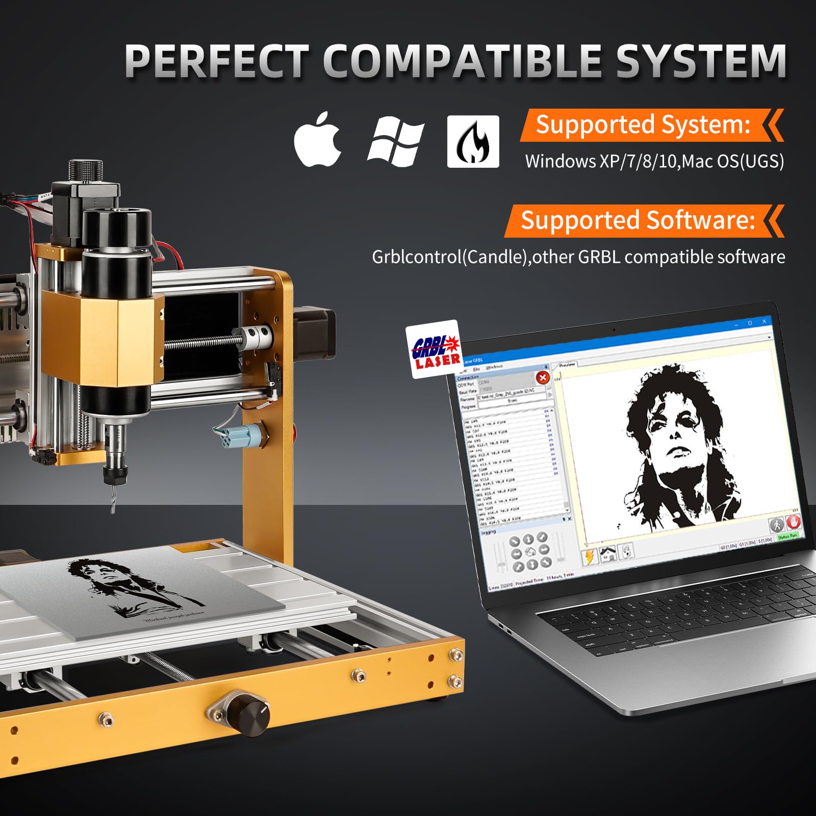 Mua LUNYEE 3018 PRO MAX CNC Machine 500W All-Metal CNC Router Machine 3 ...