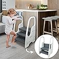 Amazon.com: Toddler Step Stool for Bathroom Sink Adjustable Kids 3 Step ...