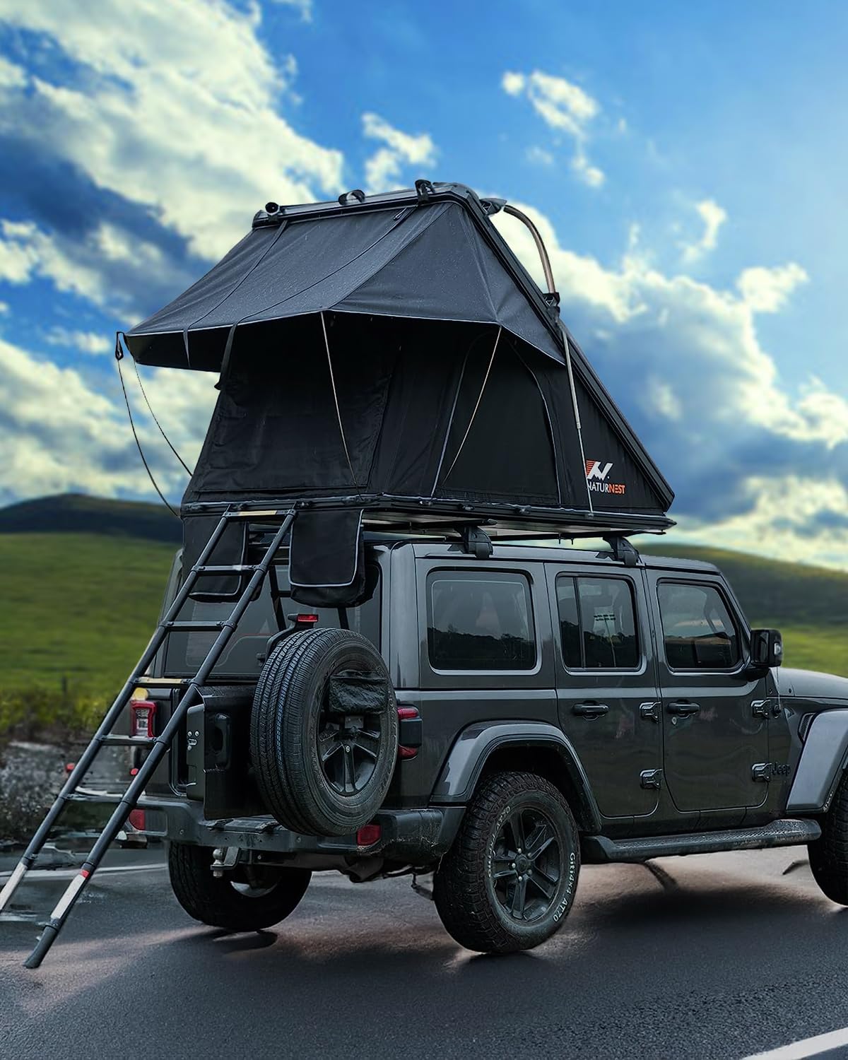 Mua Naturnest Rooftop Tent Hard Shell, BAMACAR Rooftop Tent for Jeep ...