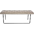 Amazon.com: Sunpan ARIA Bench - Antique Grey : Home & Kitchen