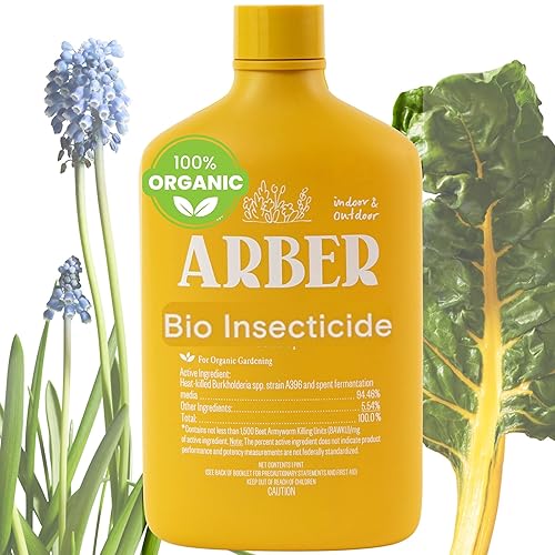 Organic Insecticide Liquid Concentrate – Natural Plant Insect Spray for ...