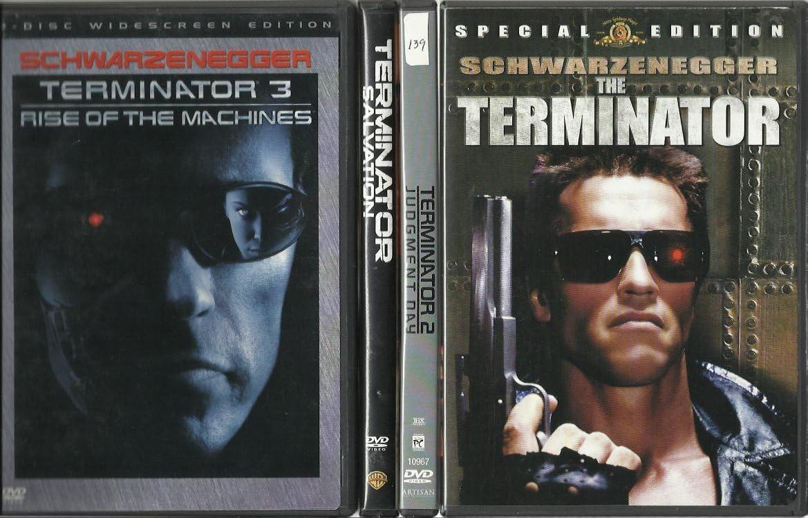 THE TERMINATOR DVD BOX SET! ALL 4 MOVIES ON DVD!: Amazon.com.au: Movies ...