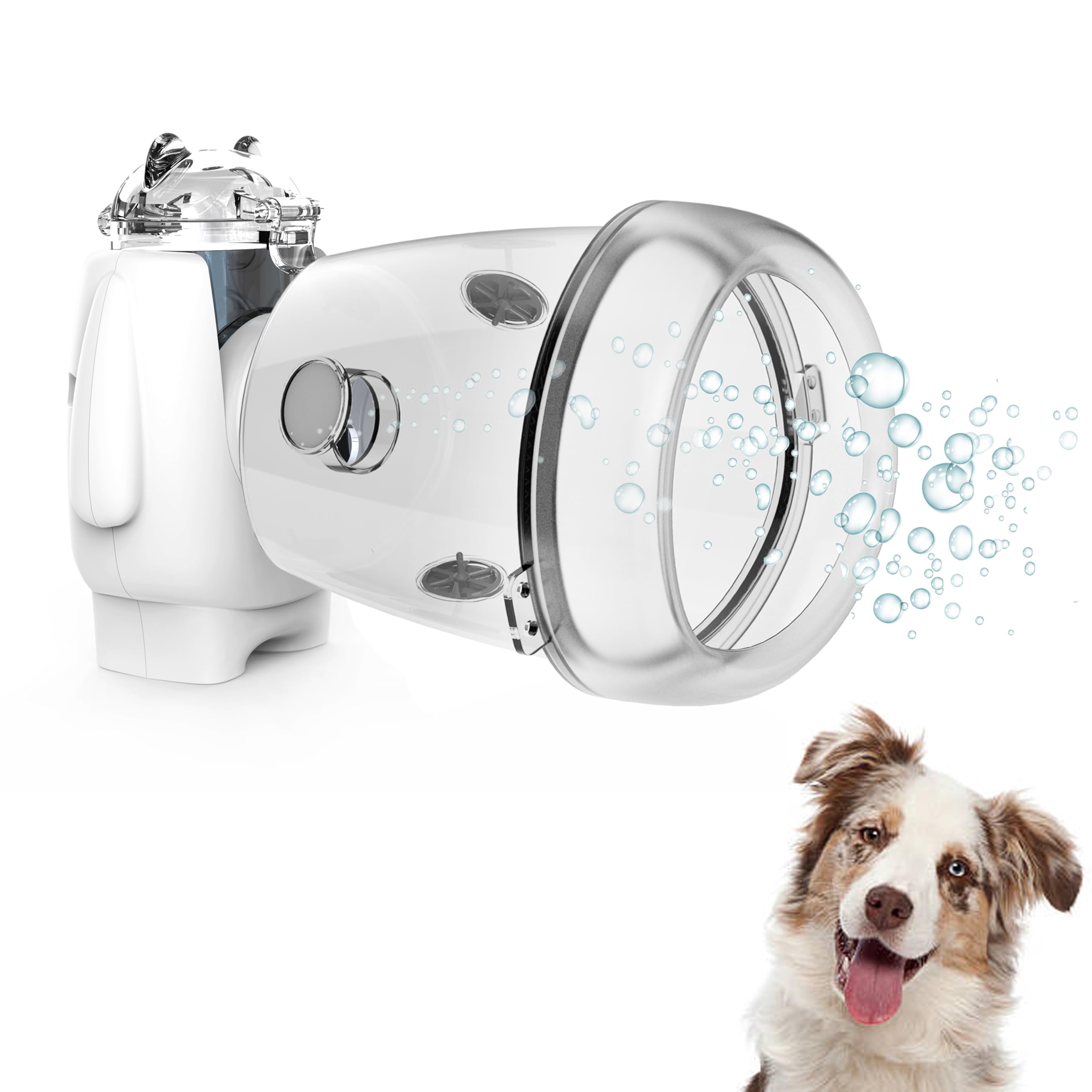 Canine Nebulizer and Inhaler Mask for Cats and Dogs, Oxygen Mask for ...