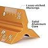 12" Architectural Scale Ruler Aluminum Architect Scale Triangular Scale ...