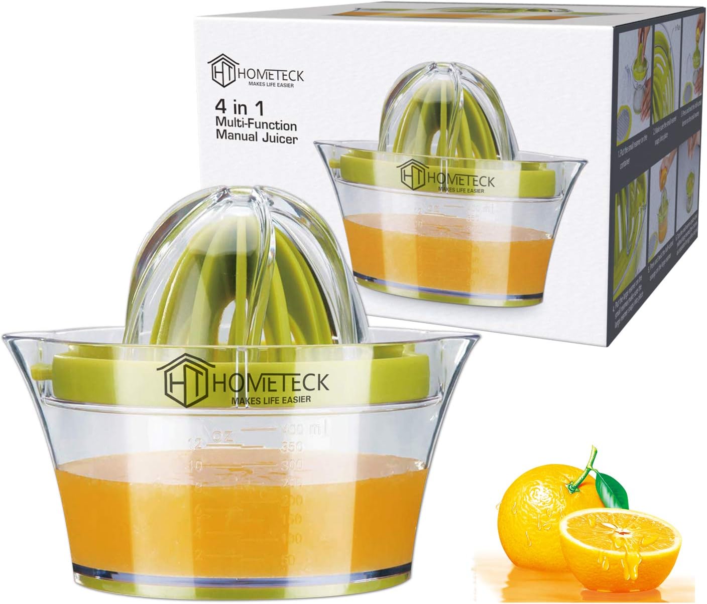 HomeTeck® 4 en 1 Presse Citron Manuel Presse Citron Presse-Agrumes ...