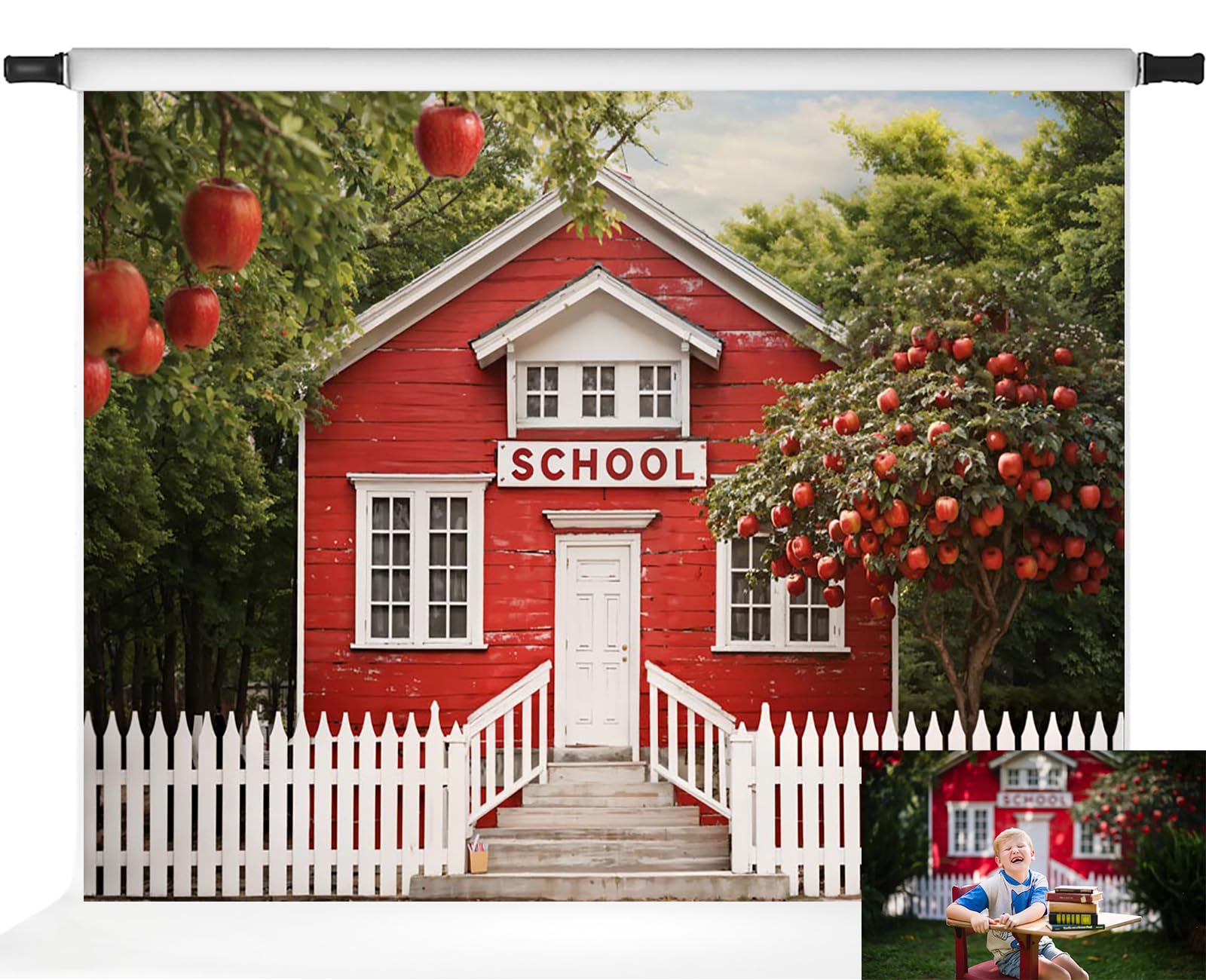 Kate Back to School Photography Backdrops Welcome to School Photo ...