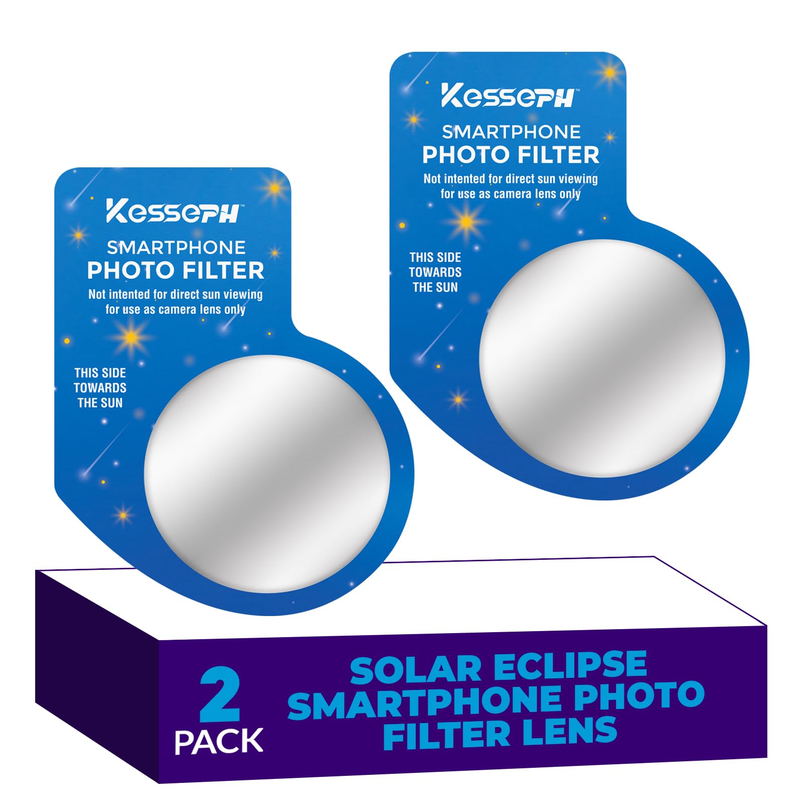 Mua Solar Eclipse Imaging Enhancing Lens Filter for Your Smartphone 2-Pack. Capture The Eclipse ...