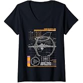 Amazon.com: Star Trek DS9 Bajoran System Schematic T-Shirt : Clothing ...