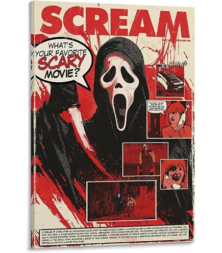 Scream 1996 Drew Barrymore Poster