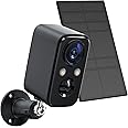 Amazon.com: FOAOOD Security Camera Wireless Outdoor with Solar Panel ...