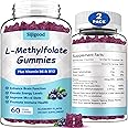 Amazon.com: Sijigood 2 Pack L-Methylfolate Gummies with Methyl B12 ...