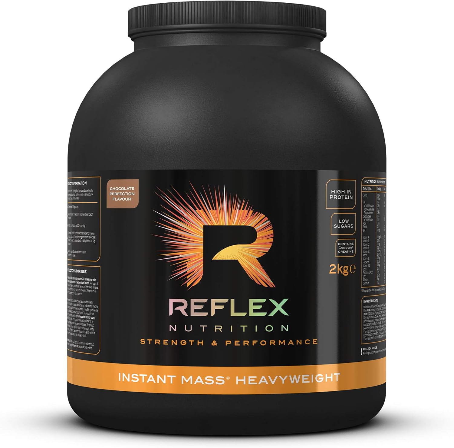 Instant Mass Heavyweight Mass Protein Powder Over 1000 Calories Per ...