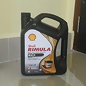 Shell Rimula R3X 15W-40 API CH4 Premium Mineral Engine Oil (5 L ...