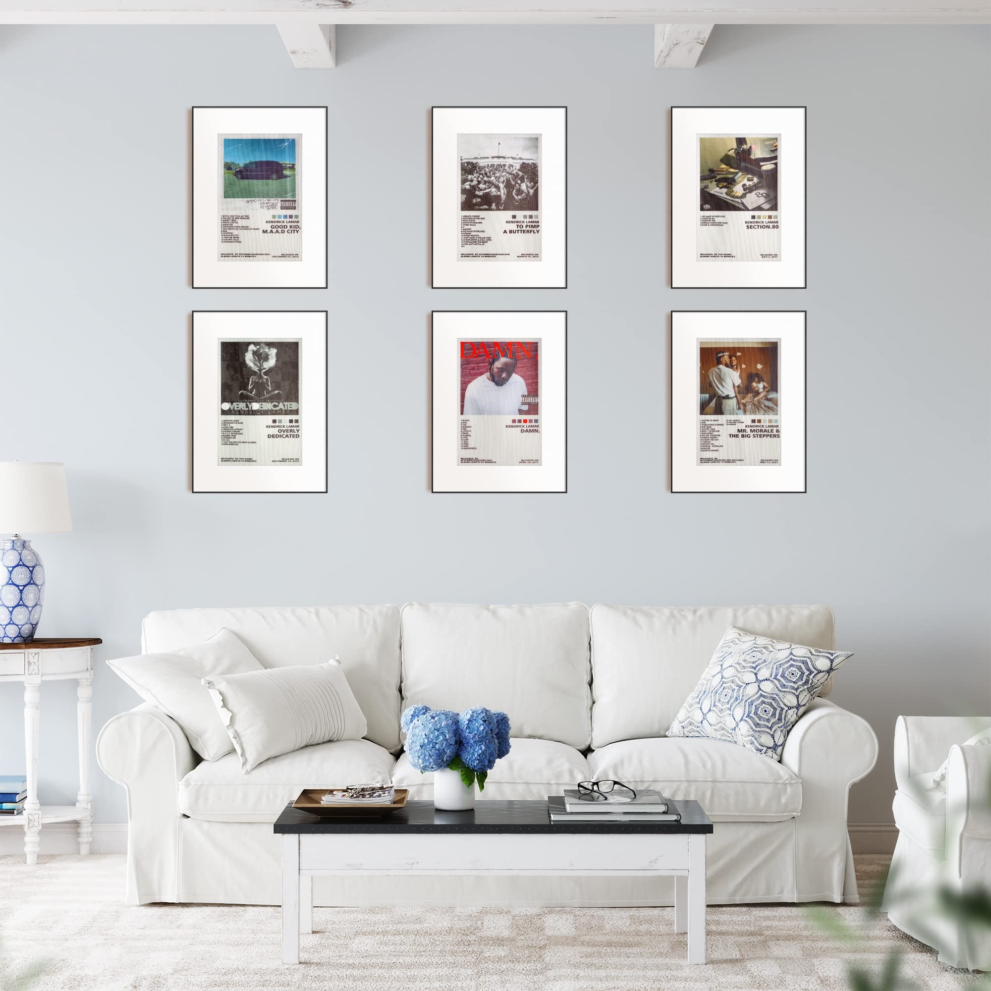 Mua ManRule Kendrick Lamar Poster Set of 6 Album Cover Posters 8 by 12 inch Music Posters for ...
