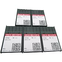 Amazon.com: 50PCS Groz Beckert DBXK5 Industrial Embroidery Machine Needles in CKPSMS Clear ...