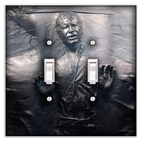 Amazon Hans Solo Decorative Double Toggle Light Switch Plate Cover Handmade amazon-hans-solo-decorative-double-toggle-light-switch-plate-cover-handmade